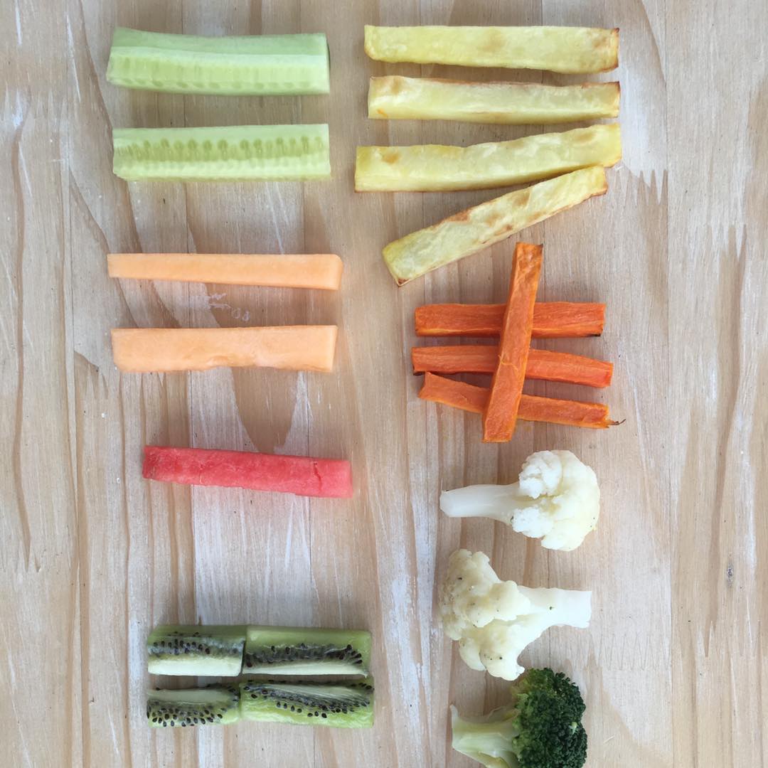 Cortes de alimentos para BLW | Cus·Cus